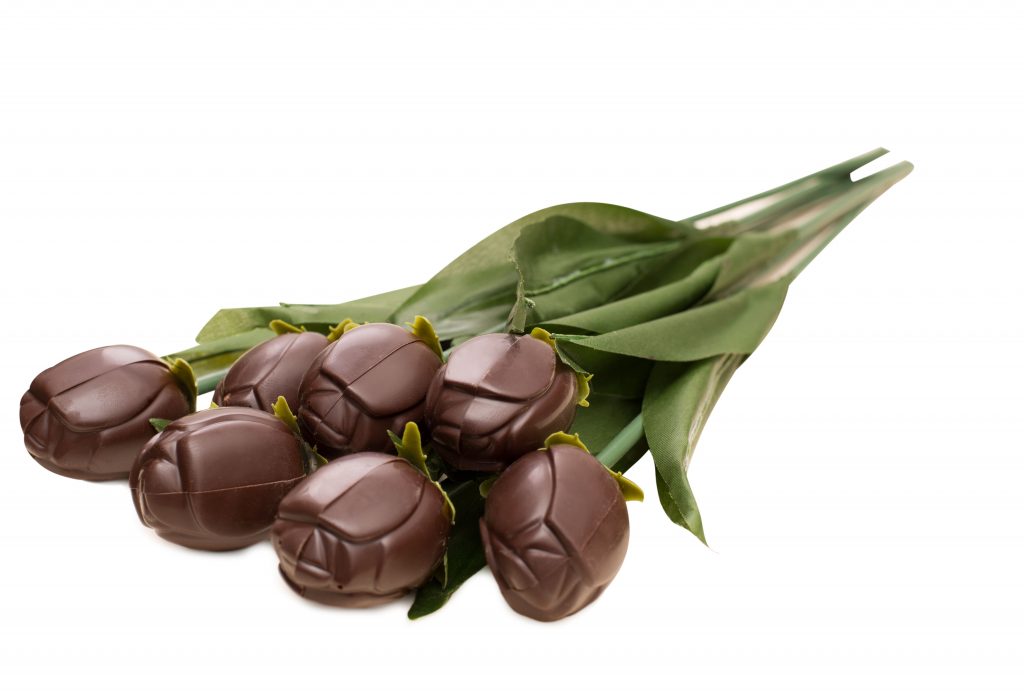 Receta Regala flores de chocolate caseras por San Valentín - Torras